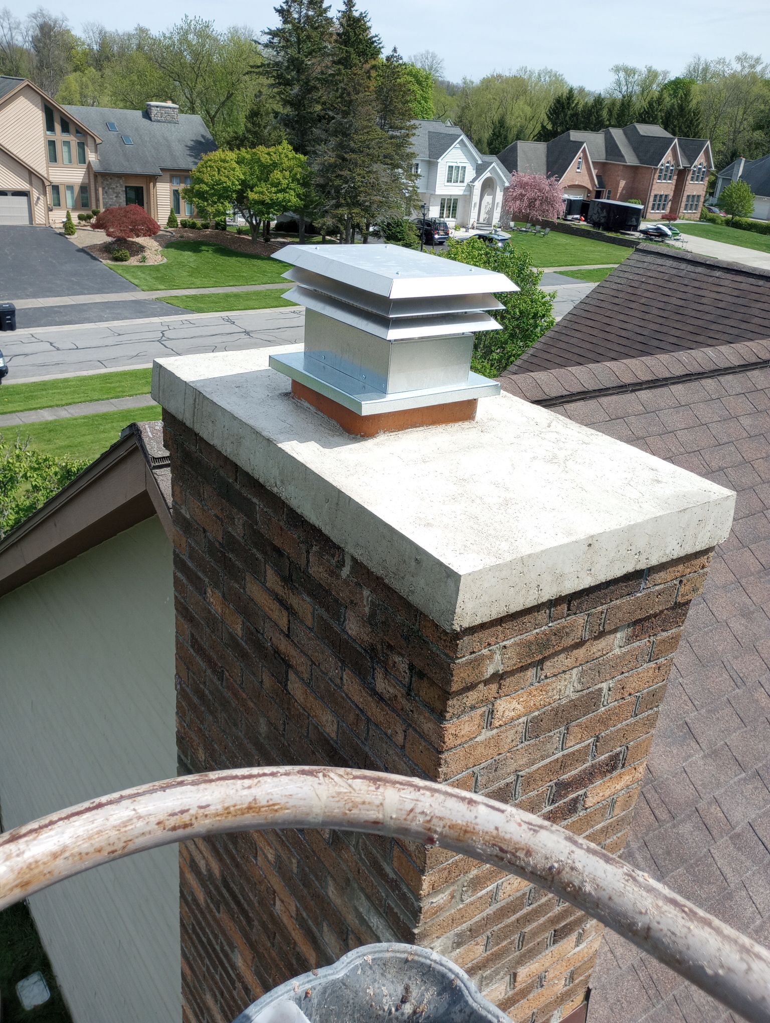 Chimney Cap Installation Spencerport NY | David Smart Fireplace